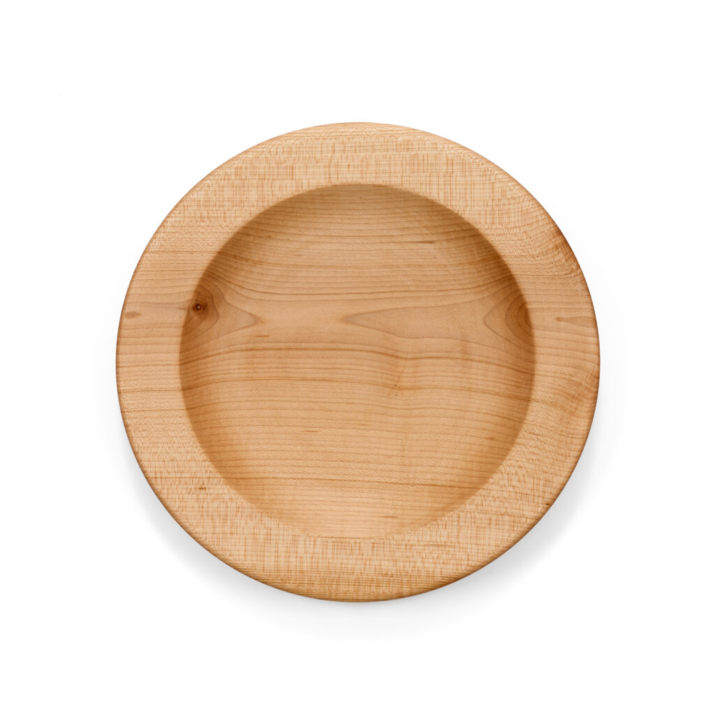 Hand Turned Wood Plate — Great English Outdoors