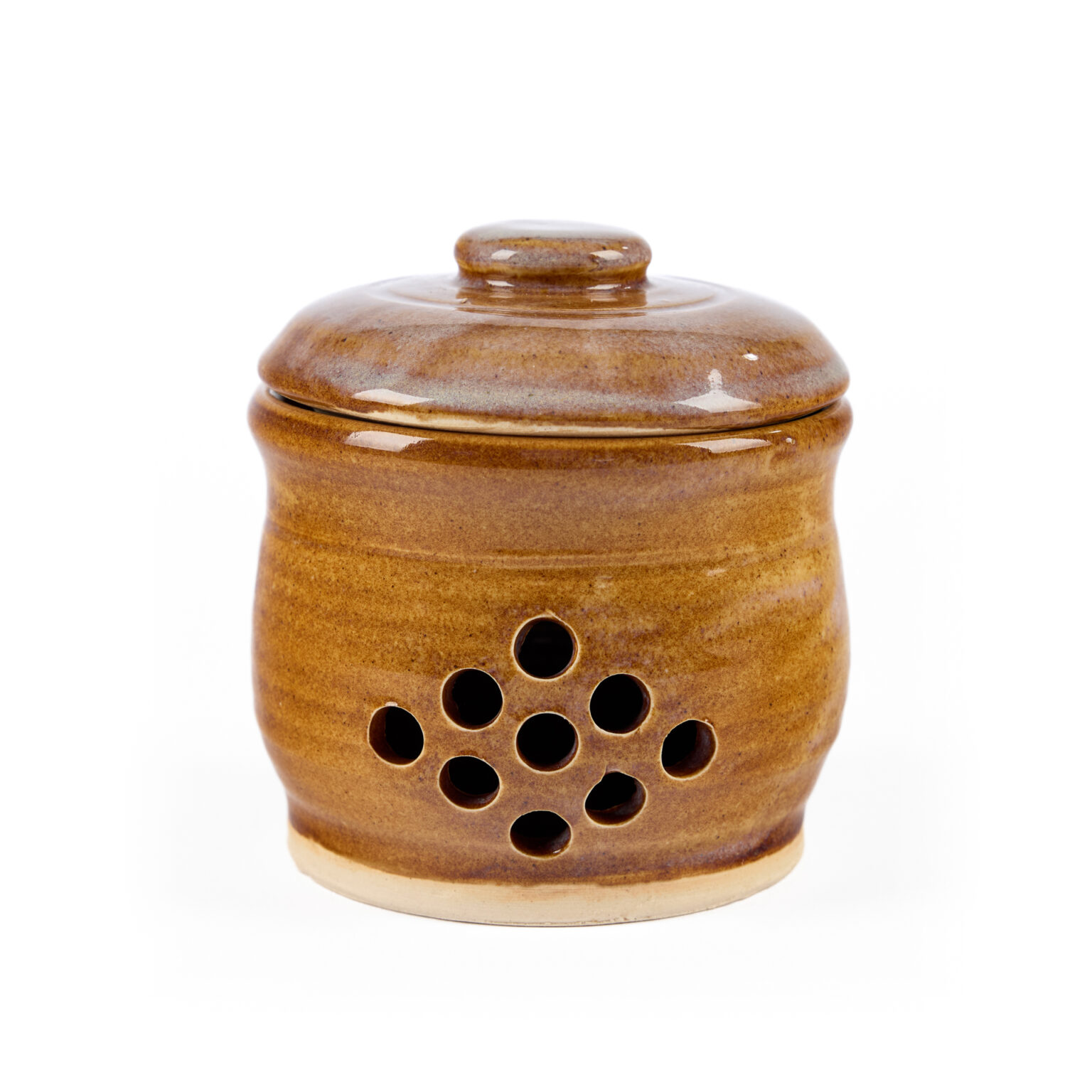 Hand Made Stoneware Garlic Pot — Great English Outdoors